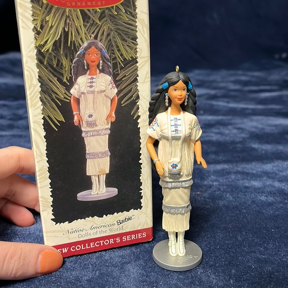 Hallmark | Holiday | Native American Barbie Hallmark Keepsake Ornament ...
